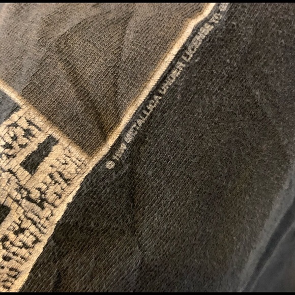 Shirts | Vintage Metallica 1999 Tour Band Tee | Poshmark